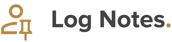 Log Notes Product Information | For The Record